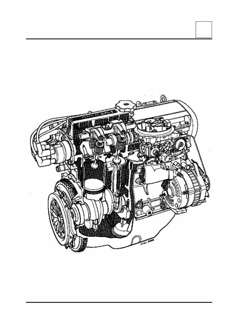 RENAULT Petrol Engine E5F E6J E7F E7J Workshop Manual