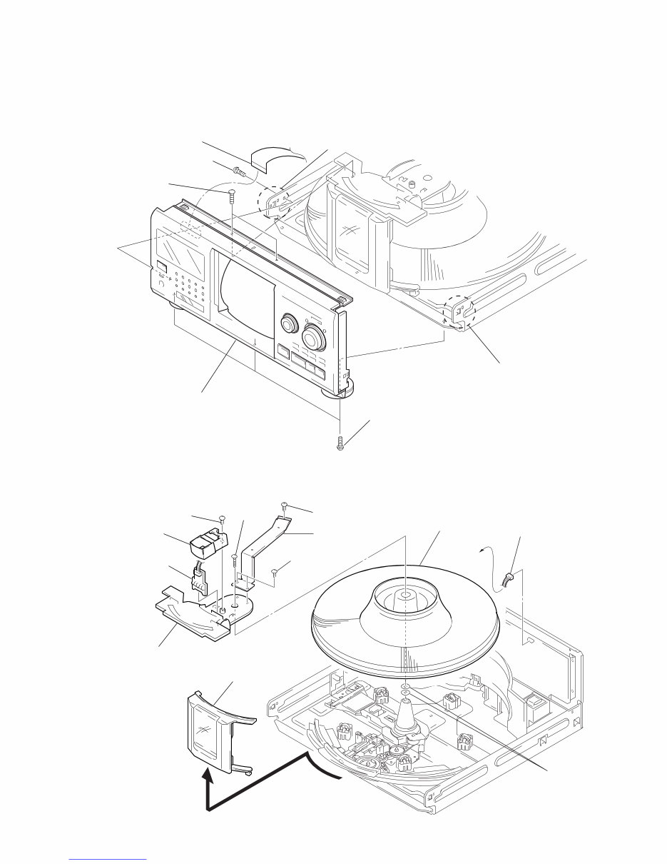 Repair Manual Sony CDP CX300 / CDP CX350 CD PLAYER