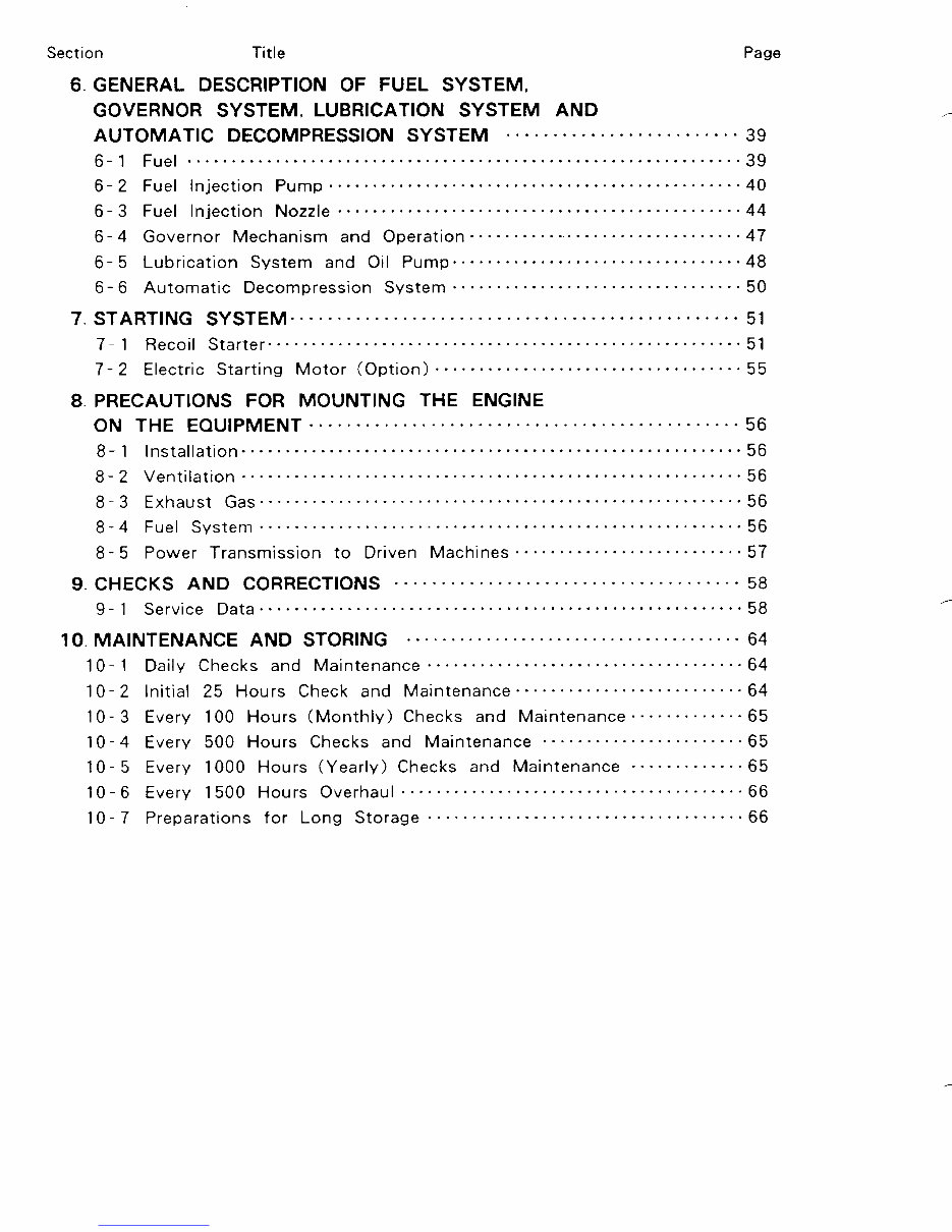 Robin DY27-2 workshop service and parts manual