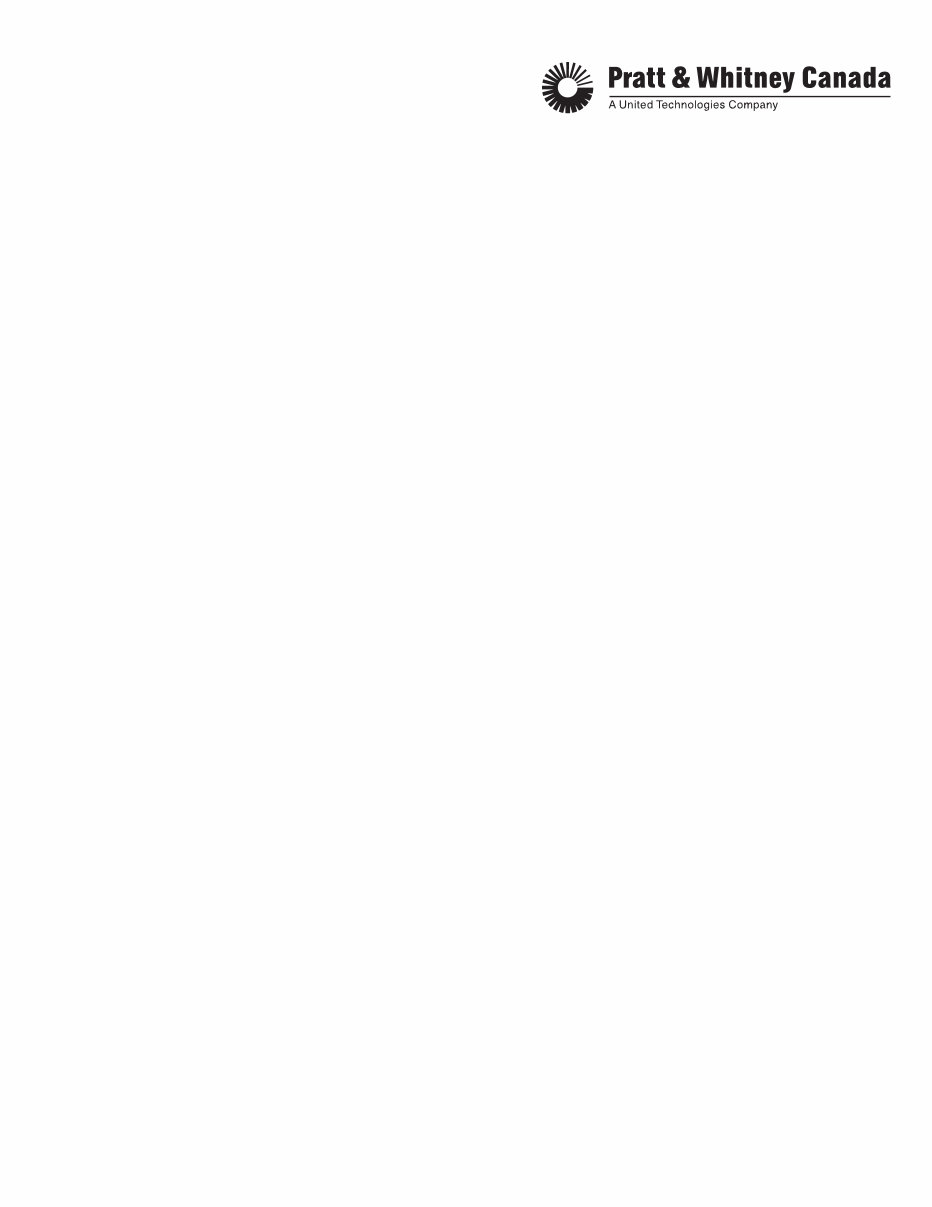PRATT & WHITNEY APU PW 901A,C Maintenance Manual