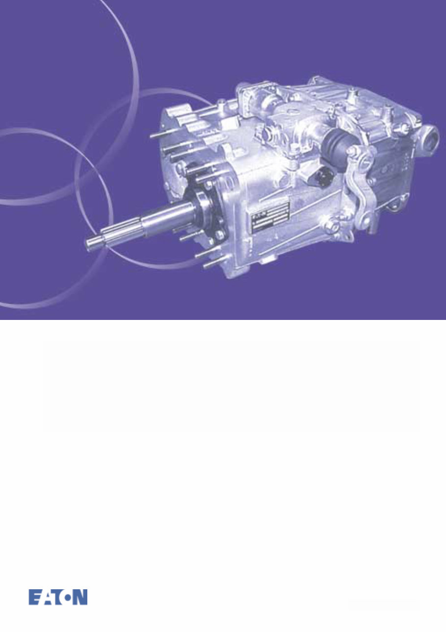 Eaton fuller 6 speed gearbox transmission workshop manual SP