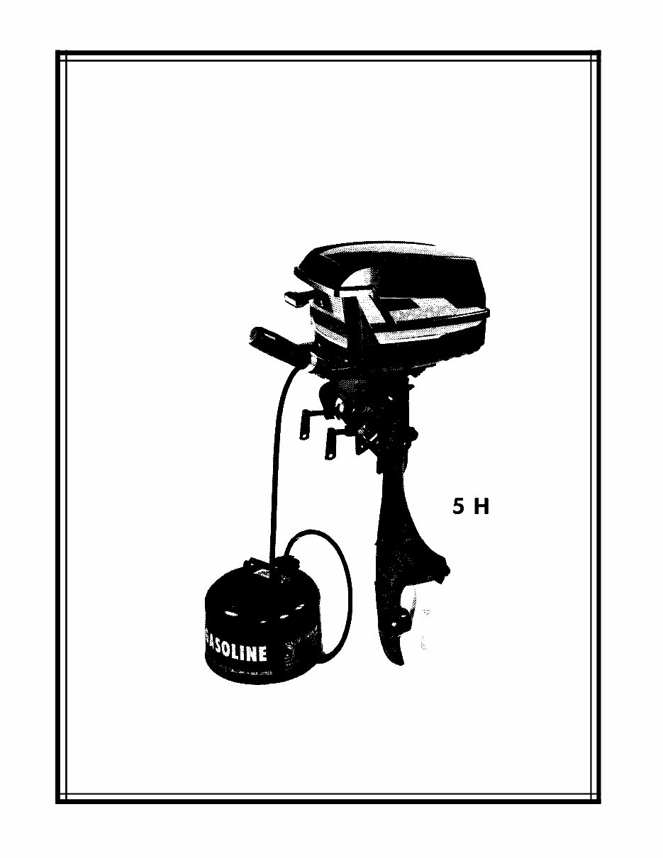 Clinton outboard motor manual K500 owners & parts