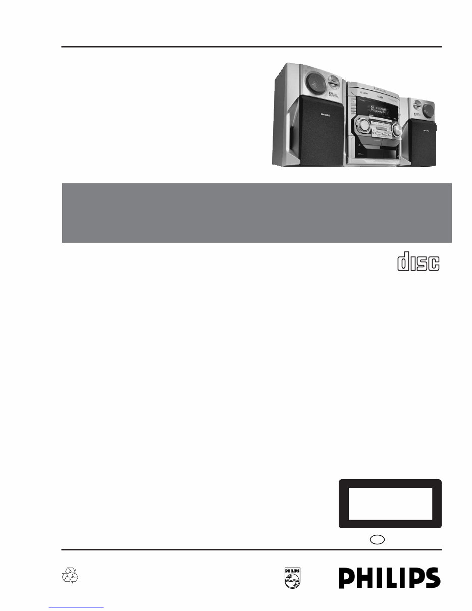 Philips FW C380 Mini System Service Manual | Manuals Online