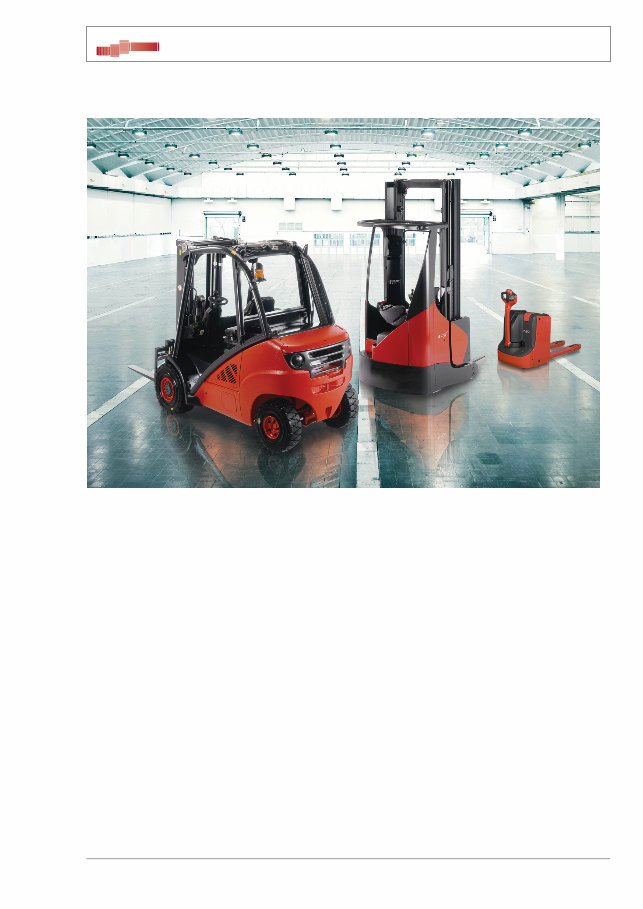 Linde Diesel Forklift Truck H-Series Type 396: H50D, H60D, H70D, H80D ...