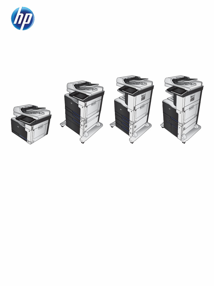 HP LaserJet Enterprise 700 color MFP M775 Service Repair Manual