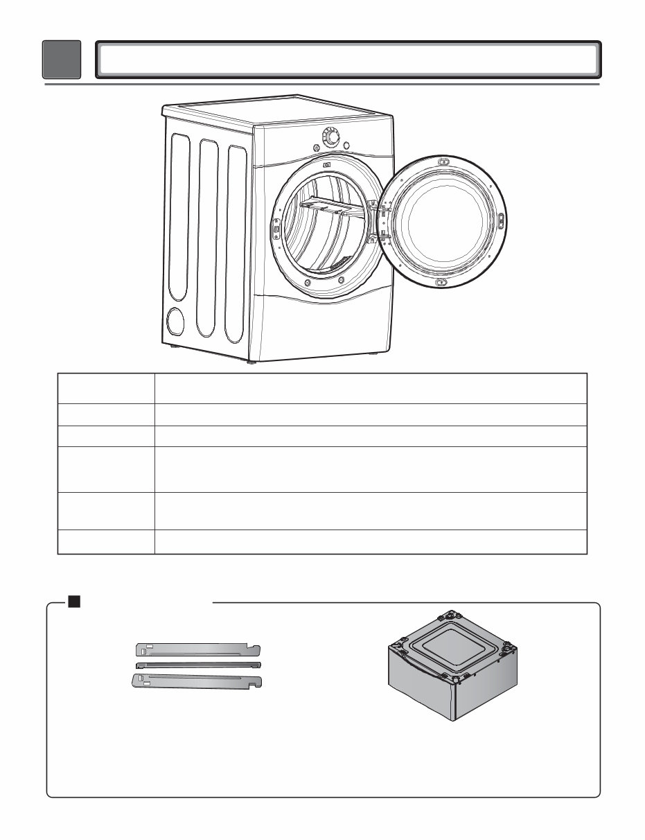 LG DLEX3470V DLEX3470W Service Manual & Repair Guide