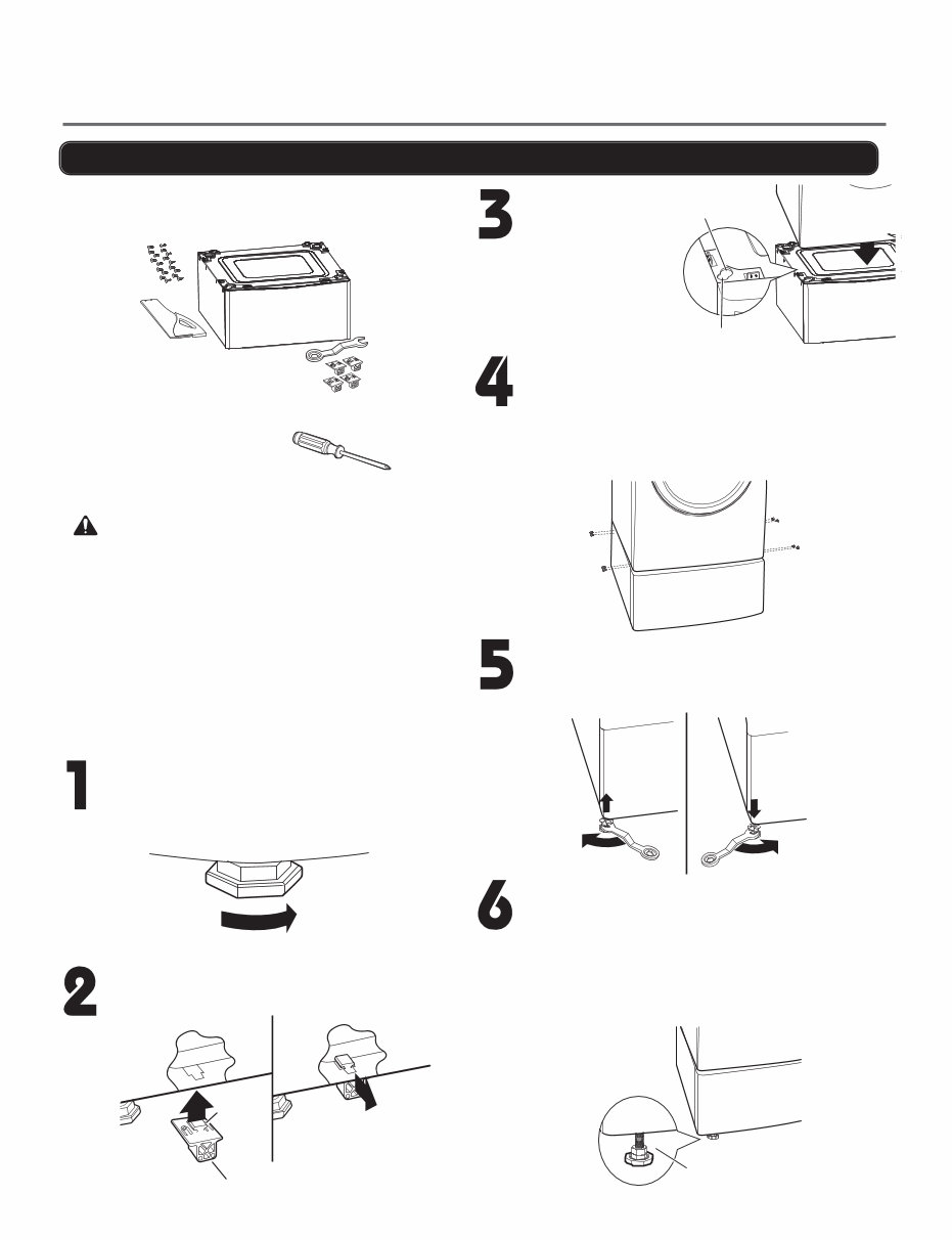LG DLEX3470V DLEX3470W Service Manual & Repair Guide