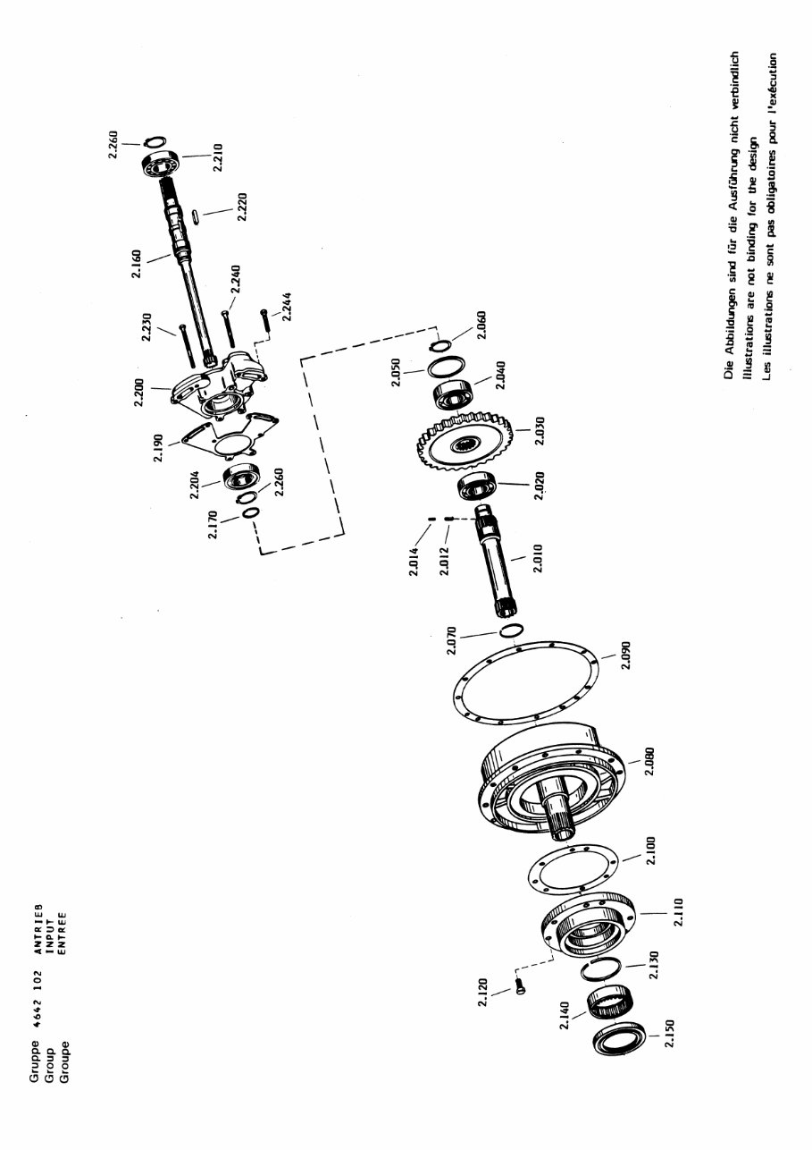 ZF HYDROMEDIA Transmission 4WG-150 4 WG 150 4WG150 Manual