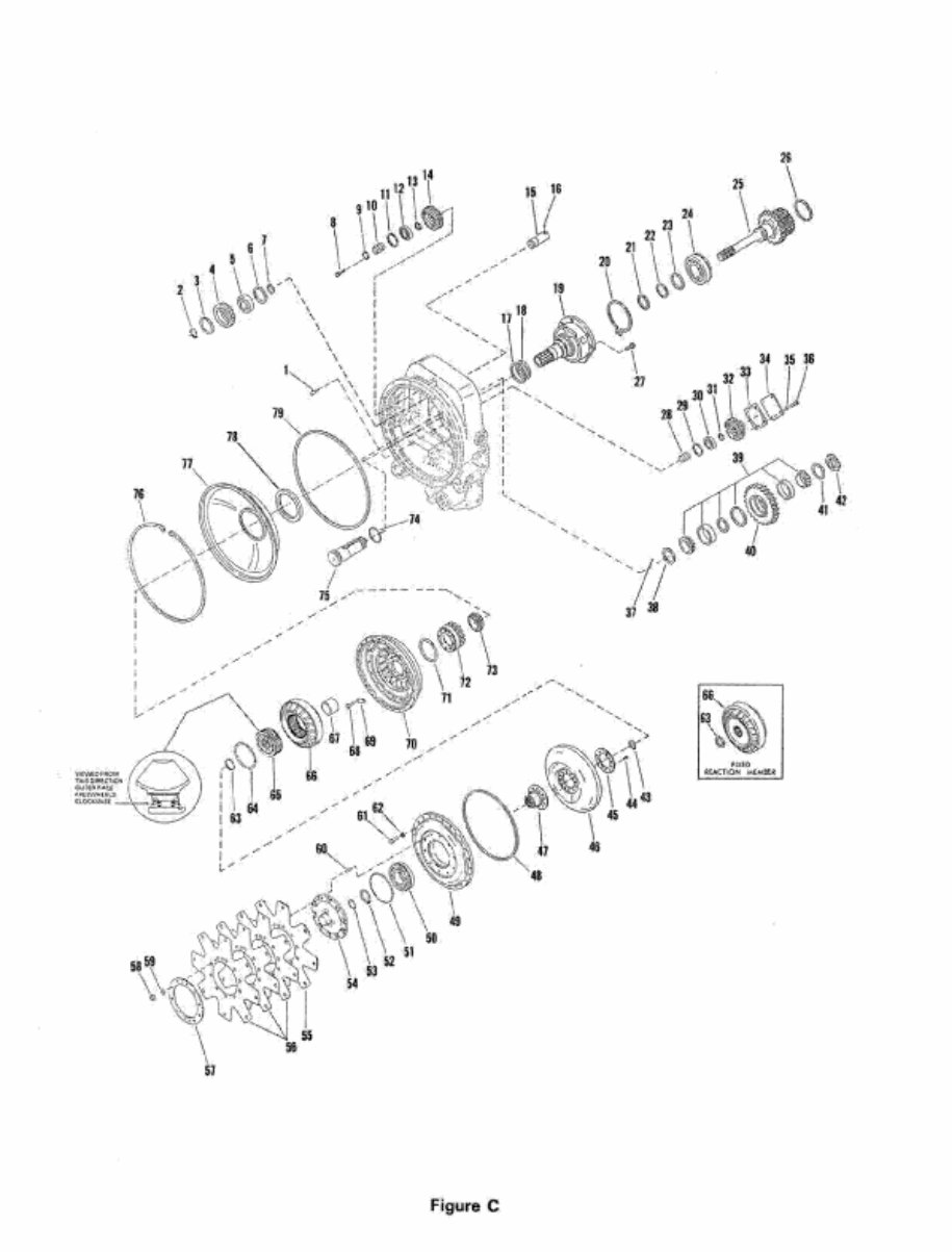 CLARK HURTH 24000 HR 4 SPEED POWERSHIFT Transmission Workshop Service ...