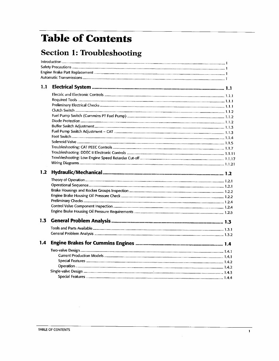 Jacobs Jake Brake Auto Power Lash Engine Brakes Maintenance Service ...