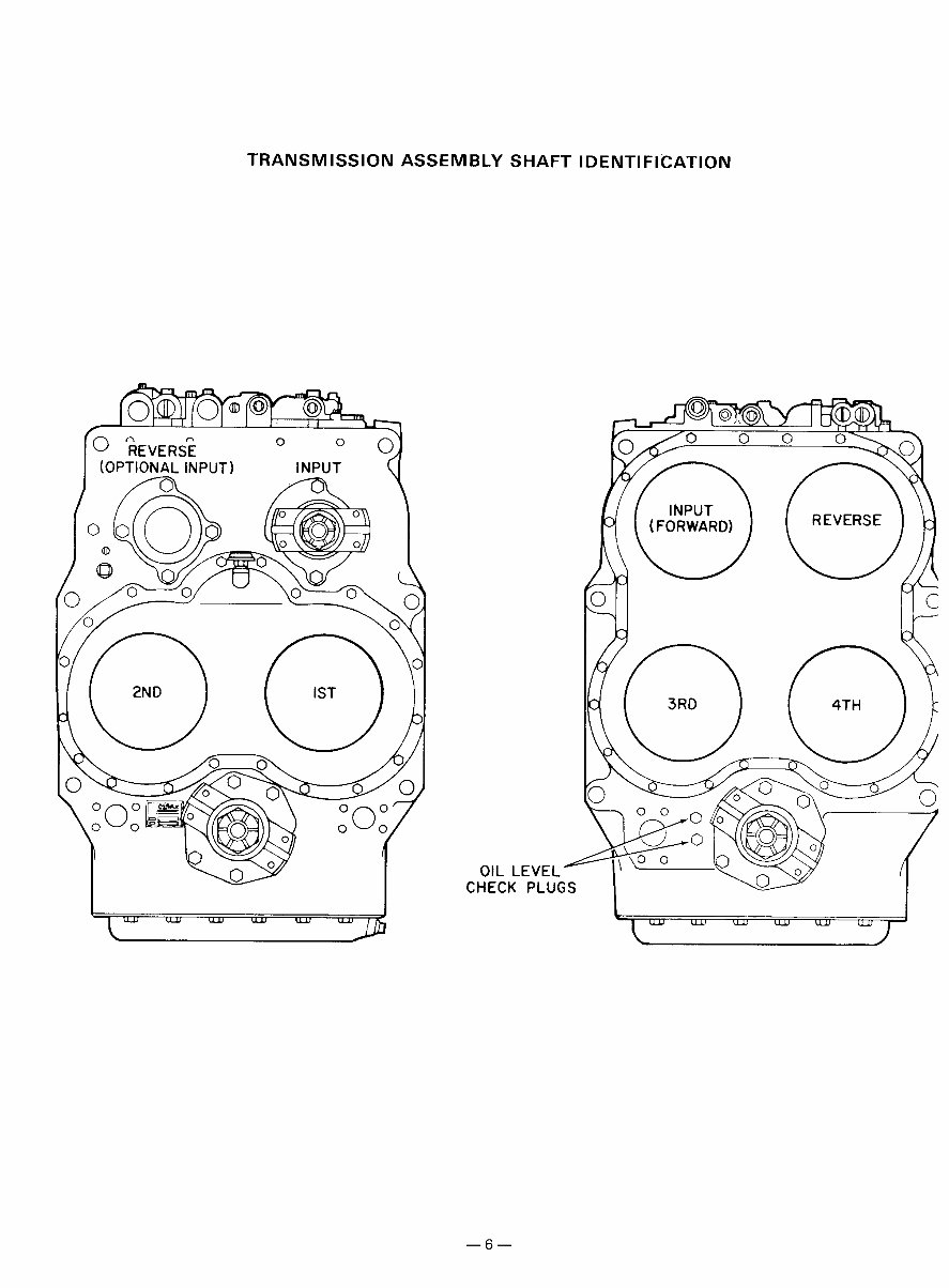 DANA 6000 Series 4 SPEED Transmission Workshop Service Manual