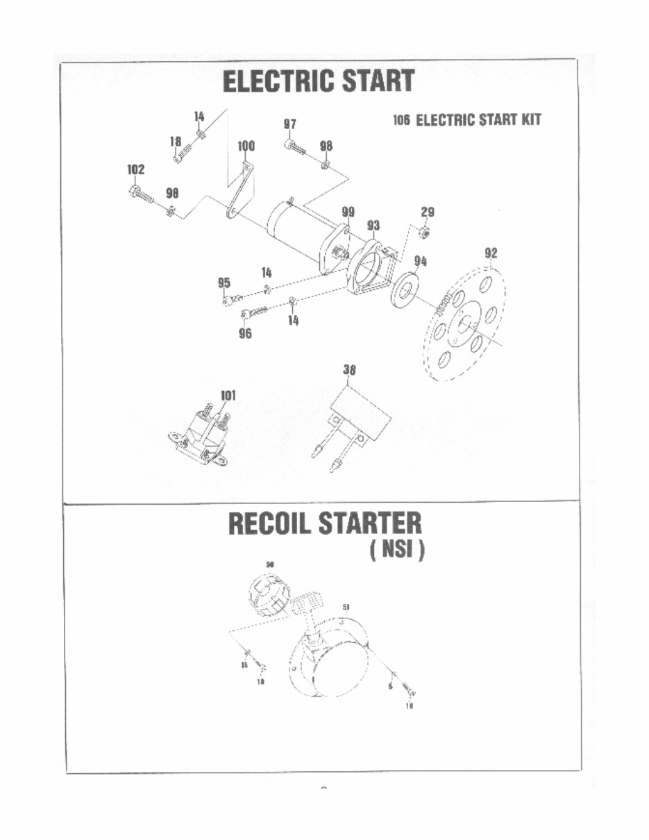 Cuyuna 2SI engine parts manual aircraft engines 430 UL2