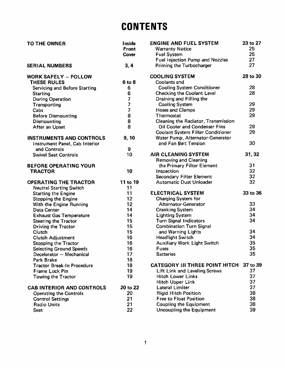 Case IH 4386, 4586, 4786 Operators Manual |Manuals Online