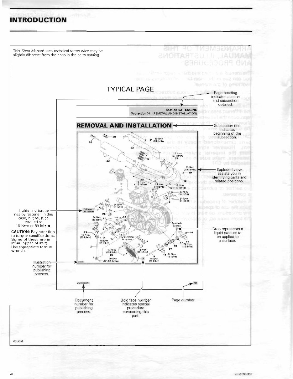 BOMBARDIER ROTAX 800 V 810 ATV Engine Service Repair Manual