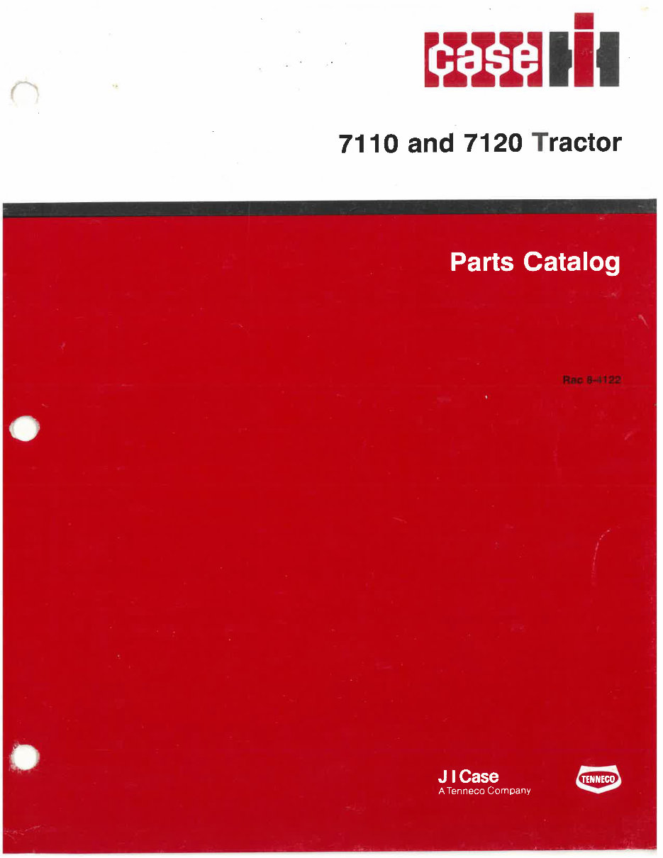 Case IH 7110, 7120 Parts Catalog |Manuals Online