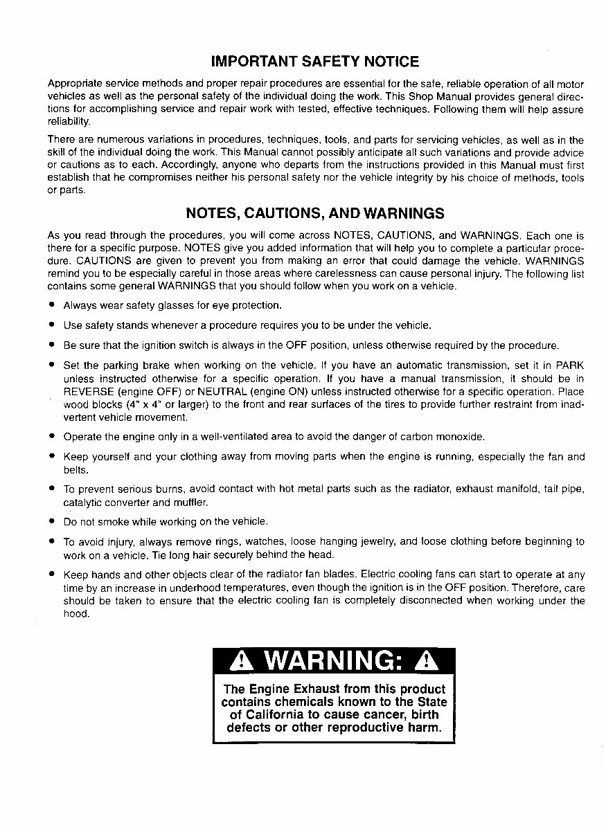 Ford VSG-411 and 413 service manual | Manuals Online