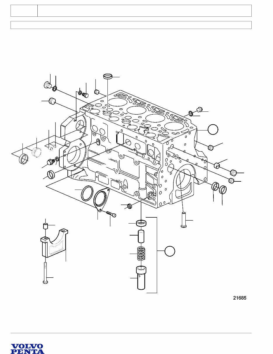 Volvo Penta TD520GE, TAD520GE, TID61AG, TID61AGP, TD610G, TWD610G ...