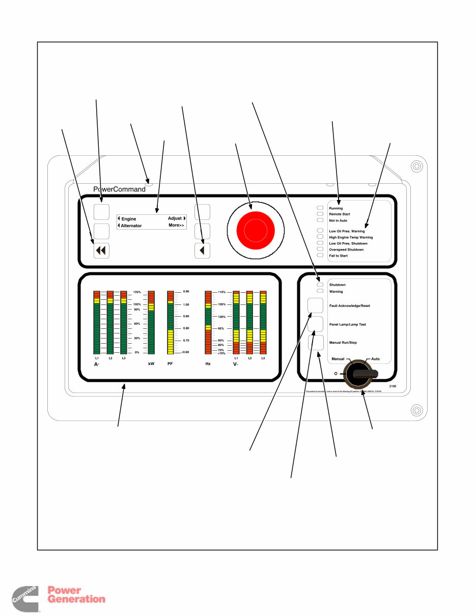 CUMMINS PCC2100 Wiring Diagram OPERATOR Manual