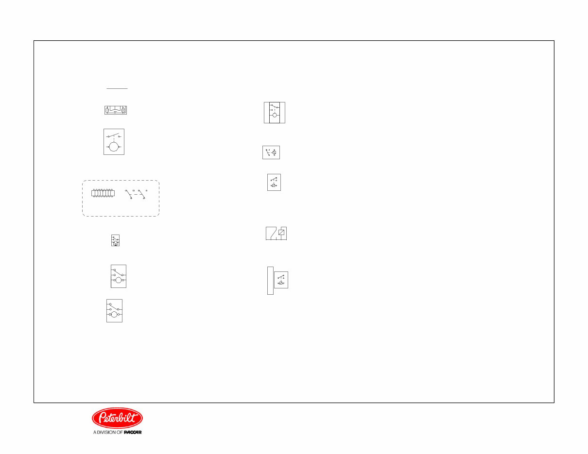 Peterbilt Wiring Diagram Schematic July 1994-2008 379 Family
