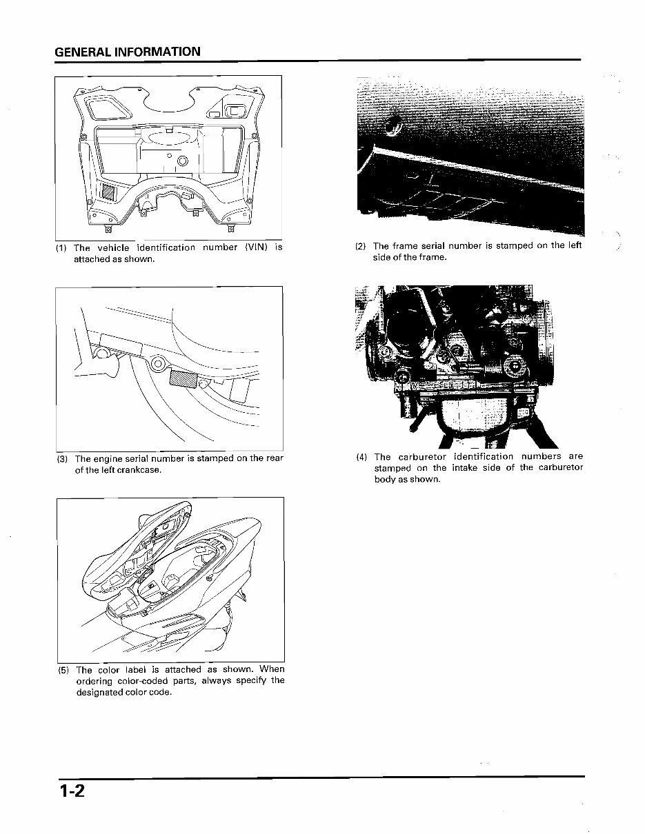HONDA NSS250 / NSS250A / NSS250S / NSS250AS REFLEX Motorcycle Service ...