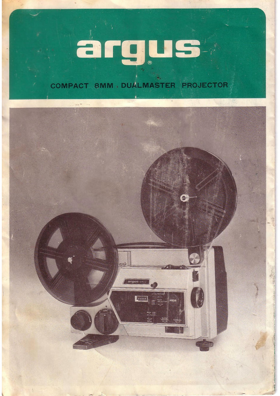 ARGUS 890 Z DUAL MASTER 8MM & SUPER 8 PROJECTOR