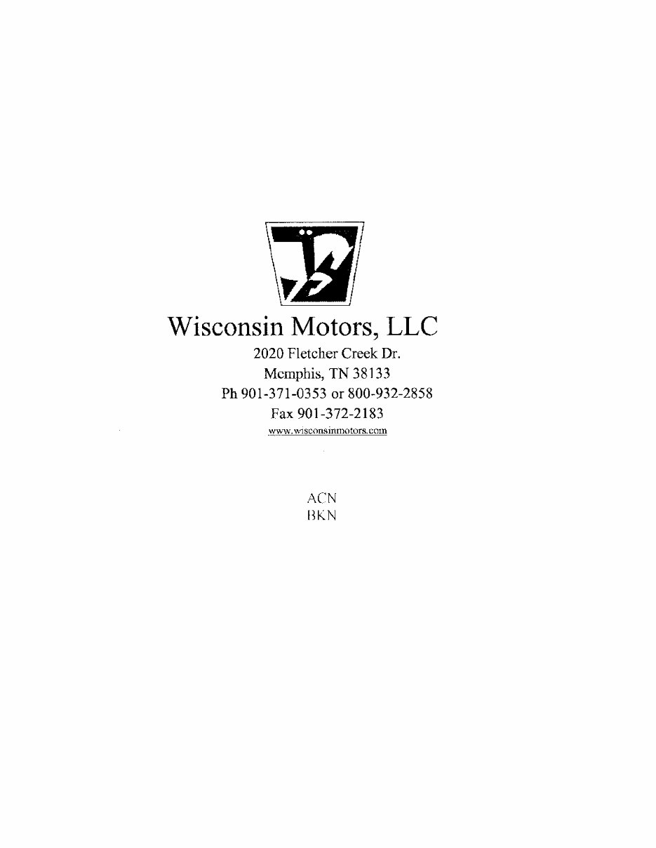 Wisconsin VH4D Engine Full Service & Repair Manual