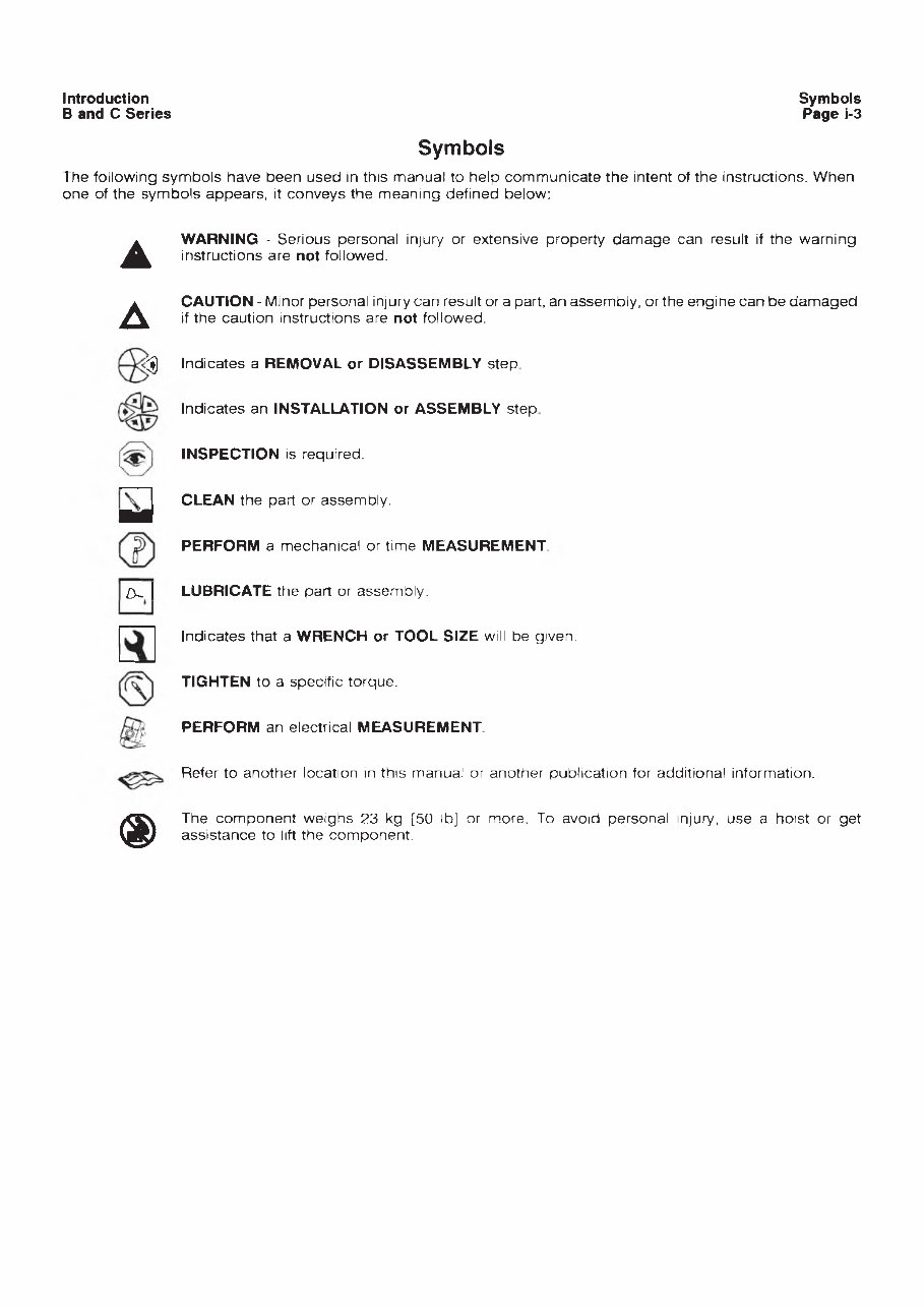 Cummins operation and Maintenance B & C marine propulsion.