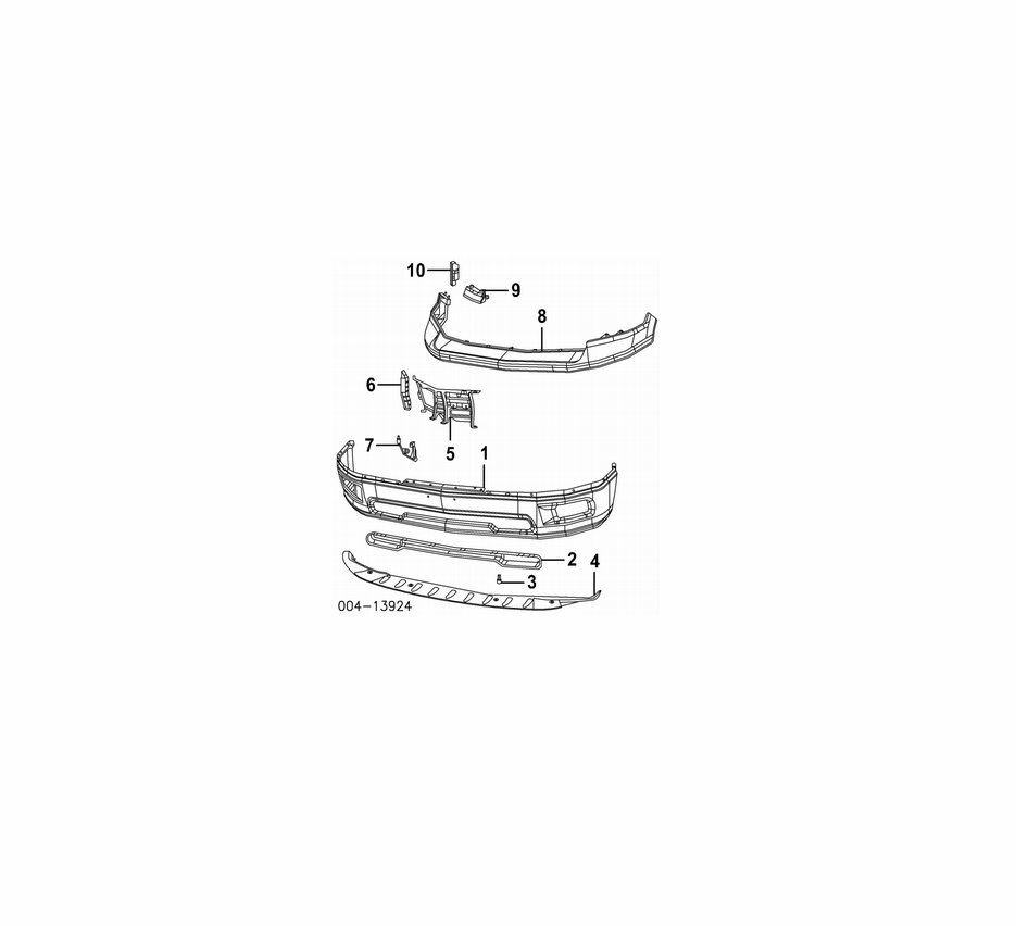 2009 - 2011 Dodge Pickup R1500 Parts LIST CATALOG