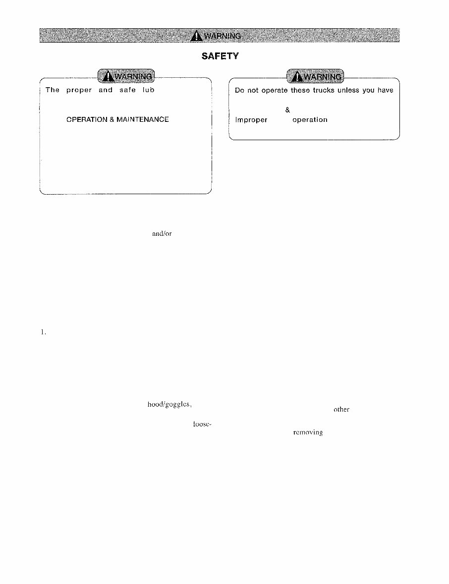 CAT P3000 / P4000 / P5000 / P6000 / P7000 Series Lift Trucks Service ...