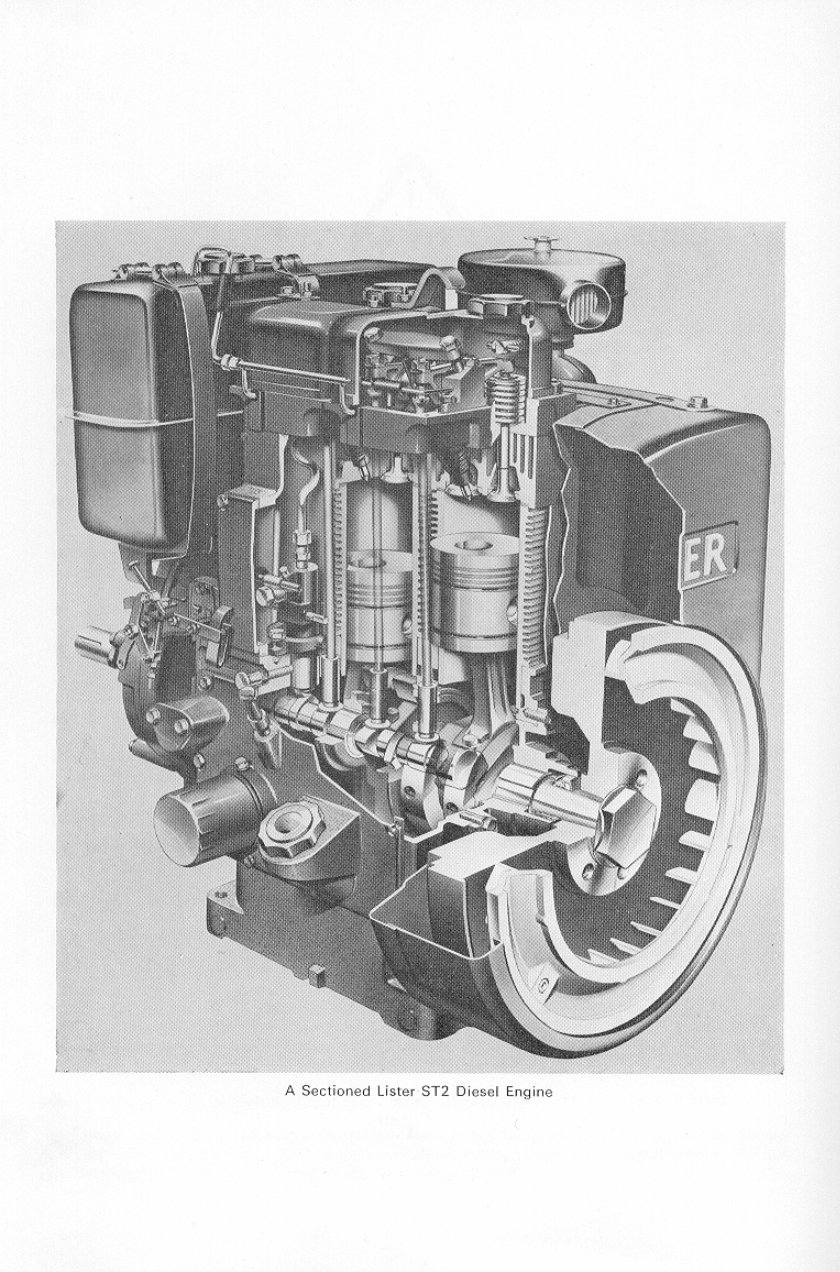 Lister ST1 ST2 STW2 STW3 STW2M STW3M Engines Complete Workshop Service ...