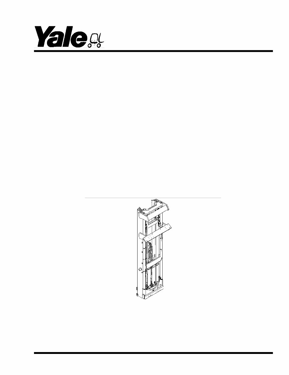YALE (B295) NR035DB, NR040DB, NDR030DB, (D861) NR045EB, NDR035EB, (E815 ...
