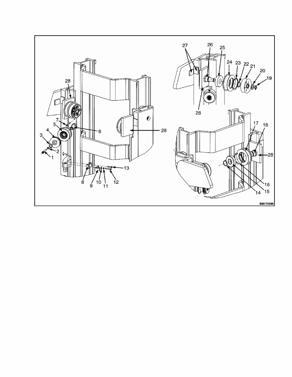 YALE (B295) NR035DB, NR040DB, NDR030DB, (D861) NR045EB, NDR035EB, (E815 ...