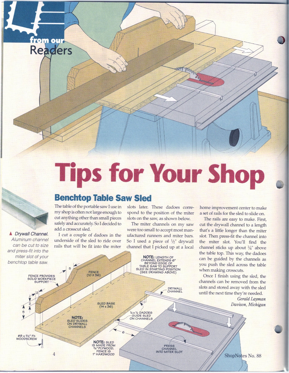 DIY Guide to Shop Built Panel Saw Woodworking Plan