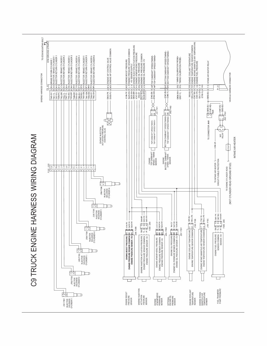 Caterpillar C7 & C9 Truck Engines | Electrical and Electronic ...
