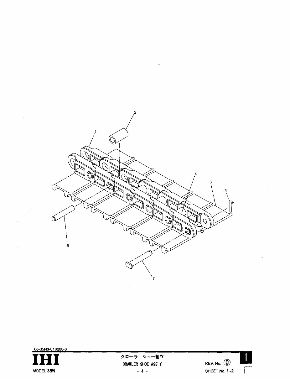 Parts Manual IHI 35N MINI Excavator - eManualOnline