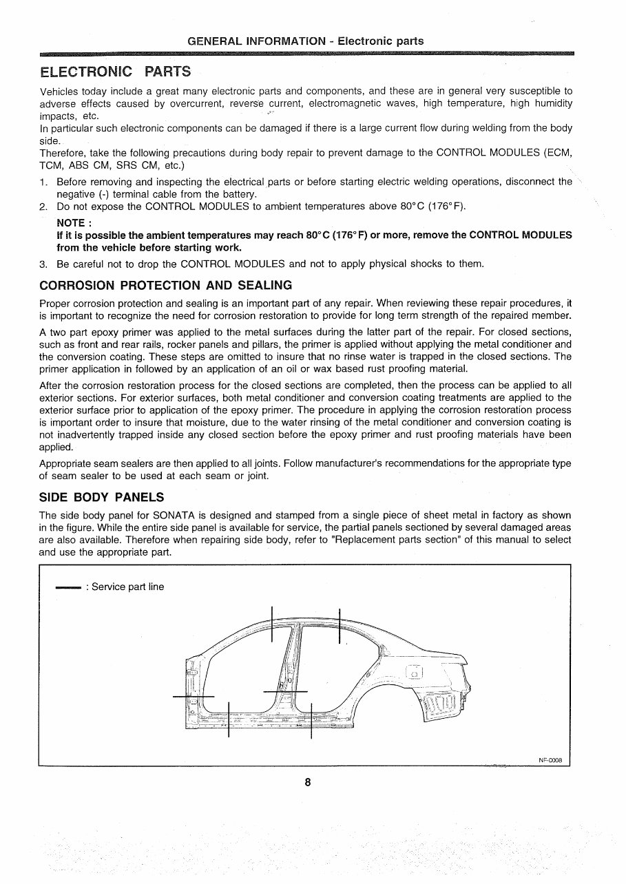 2005 Hyundai Sonata Service & Repair Manual Software