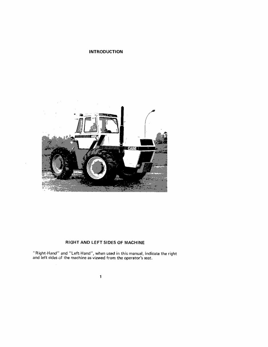 CASE IH 4496 Tractor Operators Manual | Manuals Online