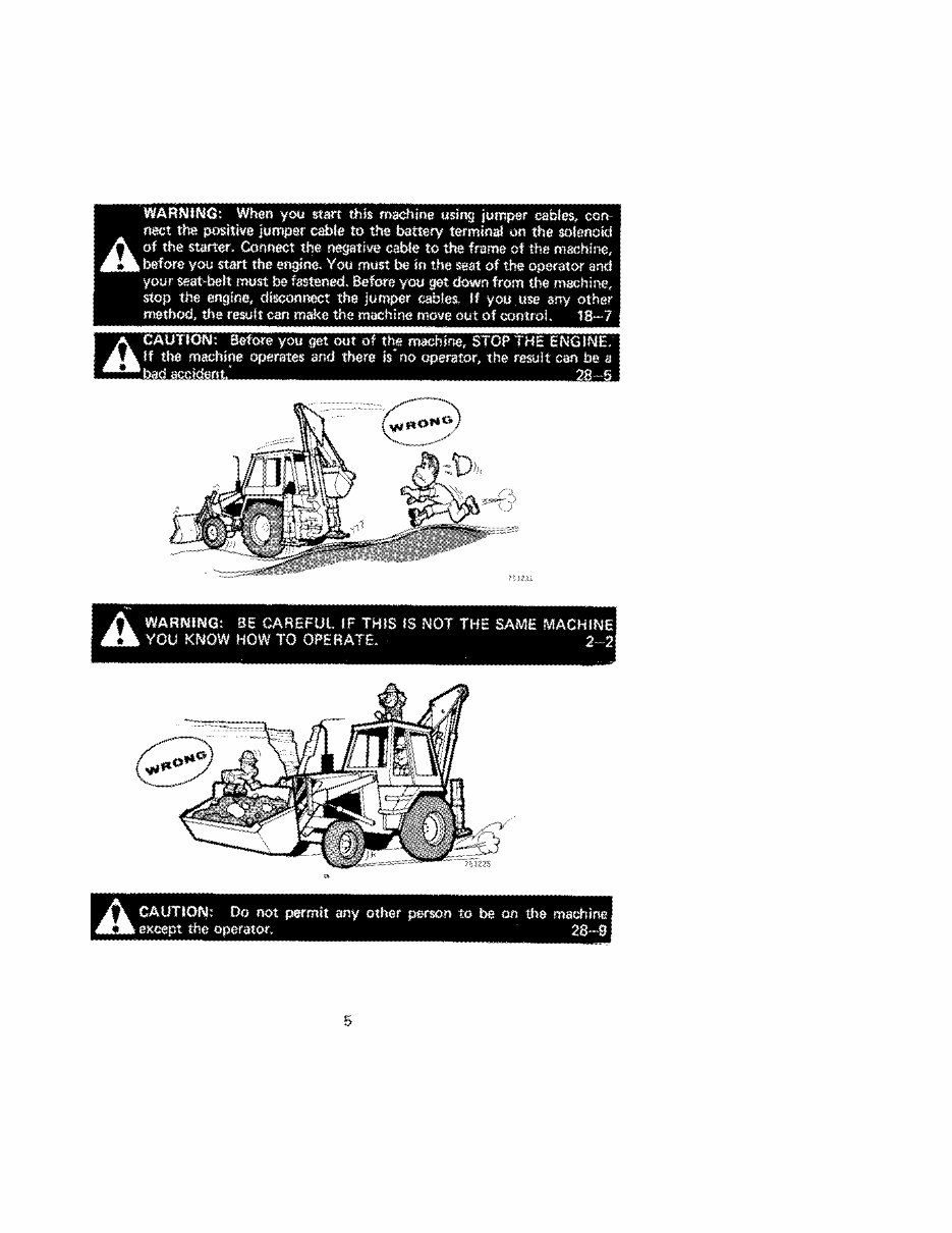 Case 580F Construction King Loader Backhoe Operators Instruction Manual ...