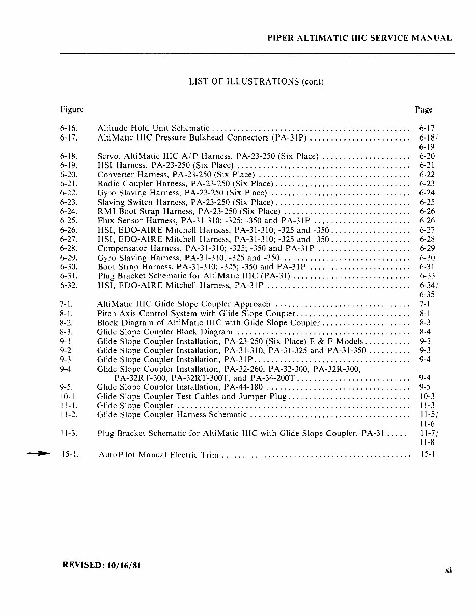 Piper Altimatic 3C AutoPilot service manual Auto-pilot