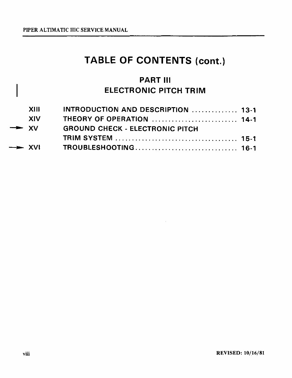 Piper Altimatic 3C AutoPilot service manual Auto-pilot