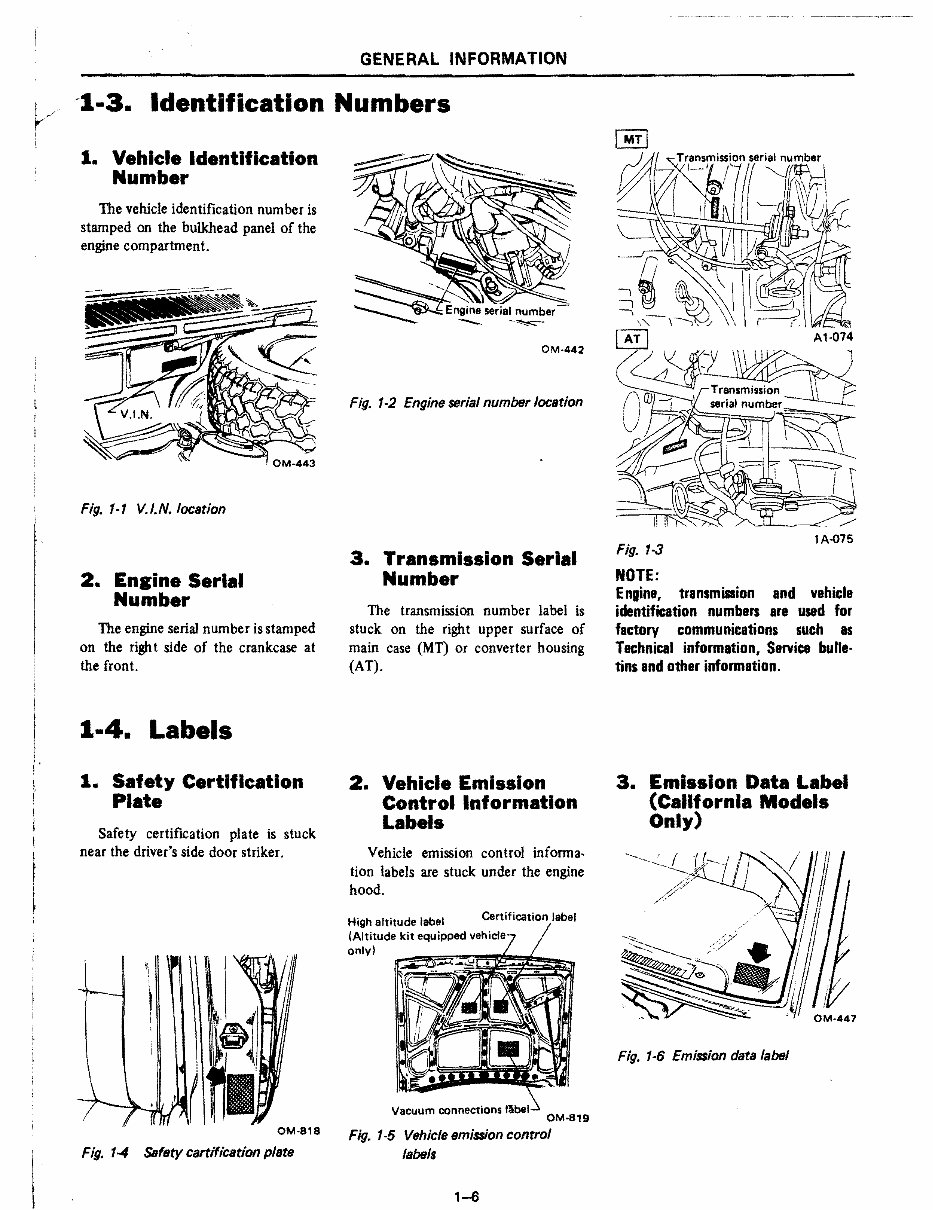 SUBARU EA81 Engine Workshop Repair Manual