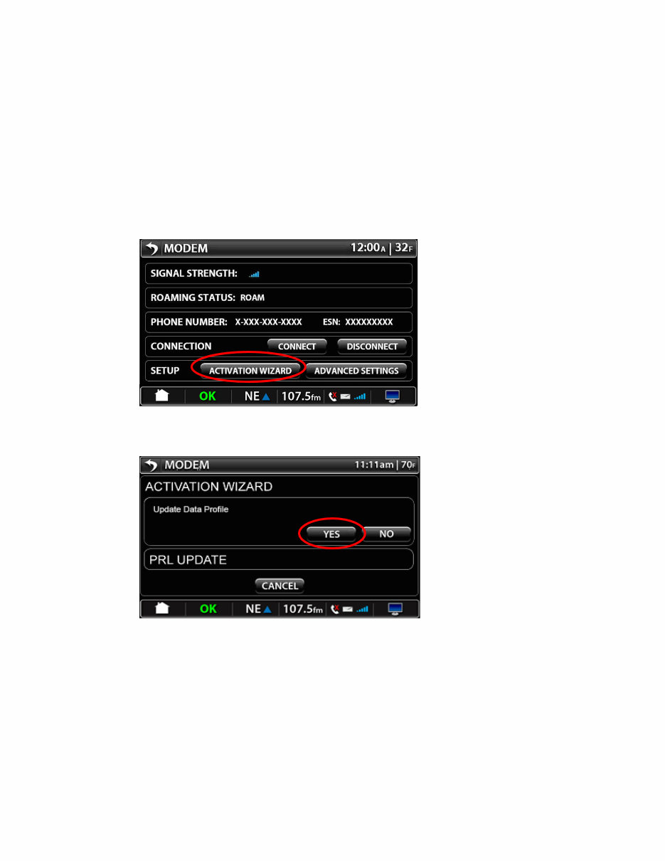Peterbilt SmartNav Kenworth NavPlus Modem Activation Manual