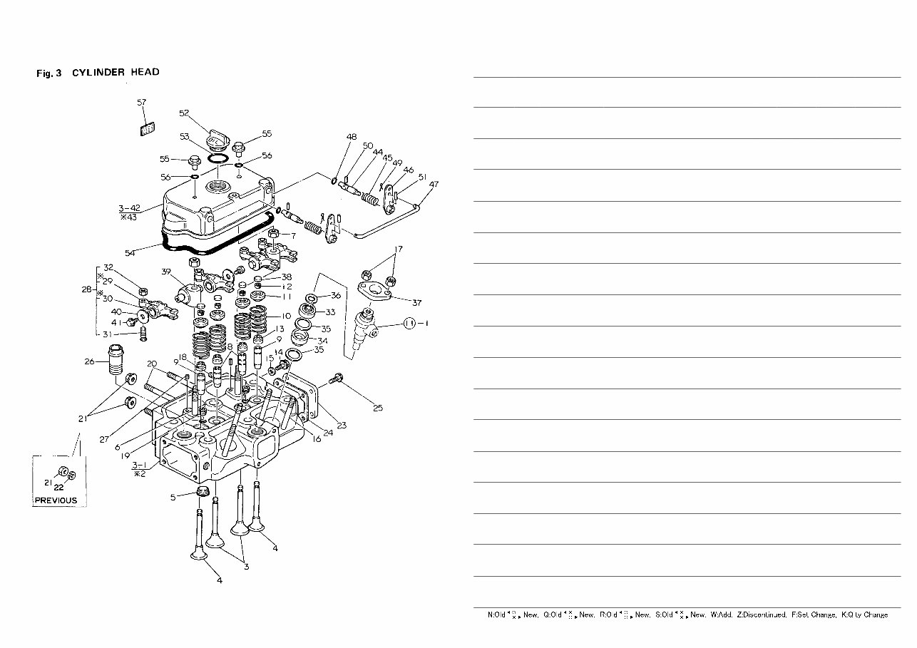 Yanmar YM165, YM165D Tractor Parts Manual