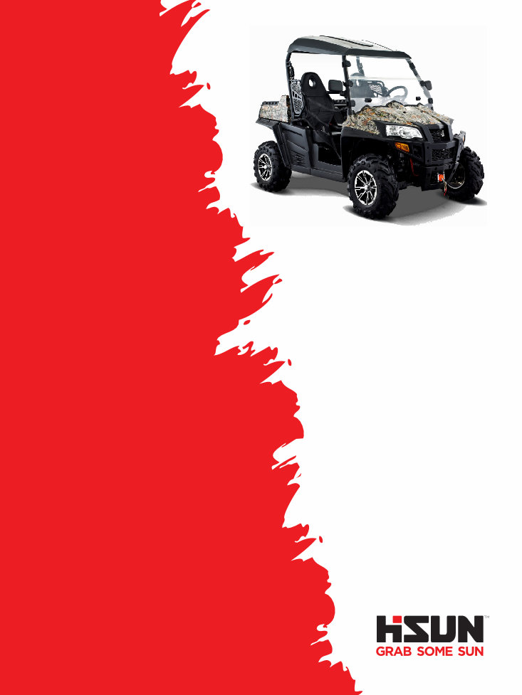 Hisun 800 HS800 UTV Complete Workshop Repair Manual 2010 2011 2012 2013