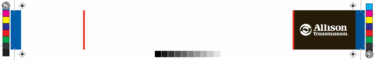 ALLISON Transmission 4800 SP Full Service Repair Manual