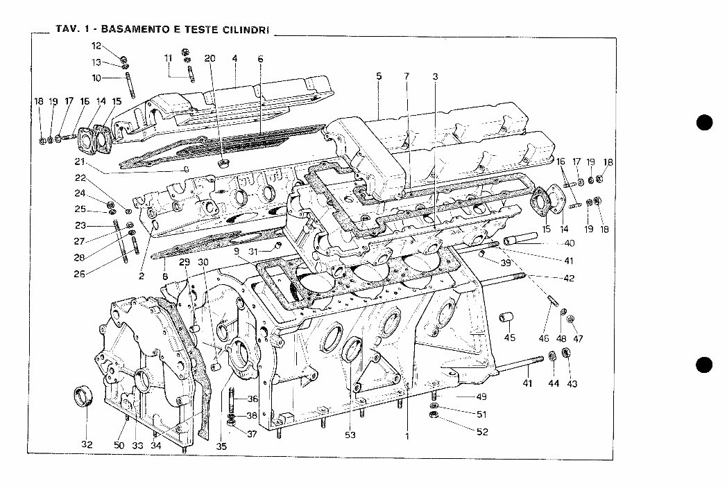 Ferrari Dino 246 Parts manual Catalogue Catalog with exploded views
