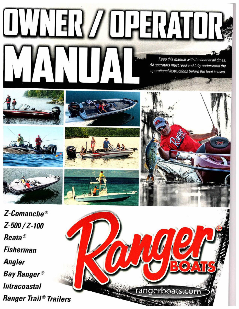 Ranger Z-Comanche, Z-500 / Z-100, Reata, Fisherman, Angler, Bay Ranger ...