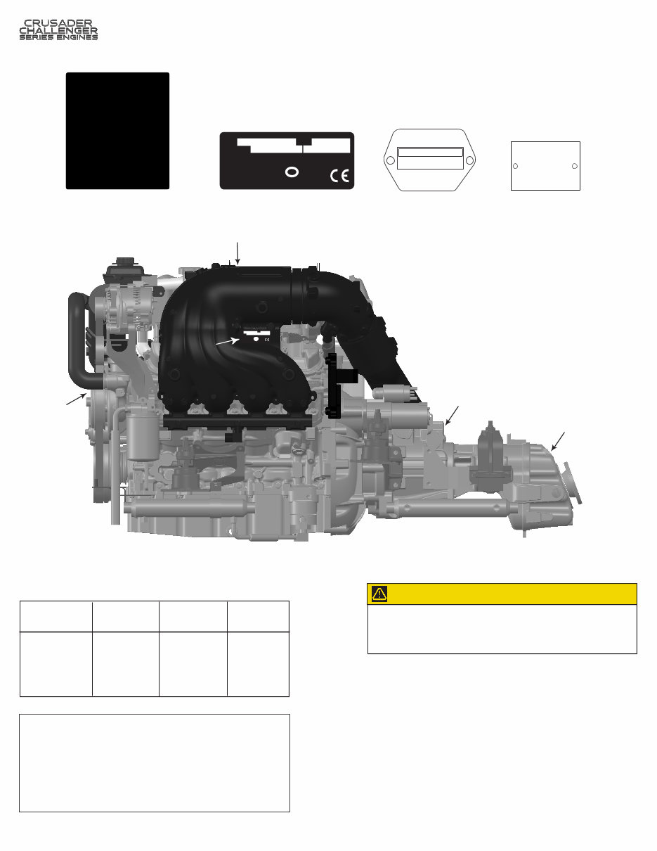 Crusader Challenger series engines - OWNERS Product Technical ...