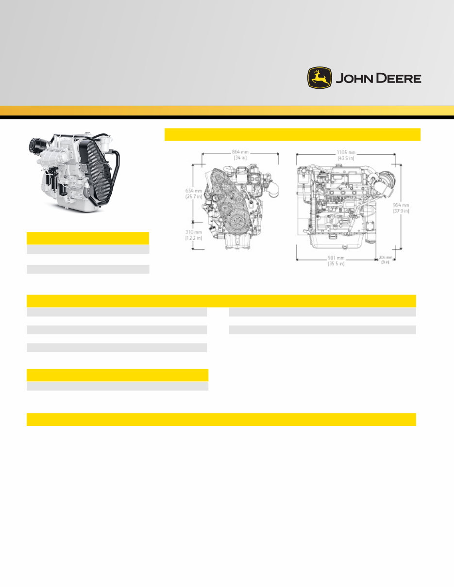 John Deere 4045AFM85 Diesel Engine Specifications |Manuals Online