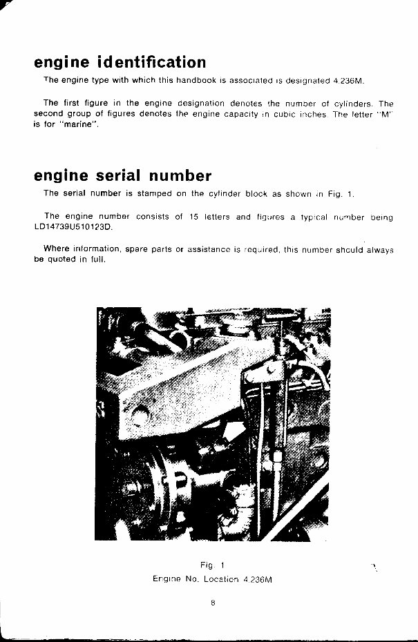 Handbook for 4.236 Perkins diesel marine Engine |Manuals Online